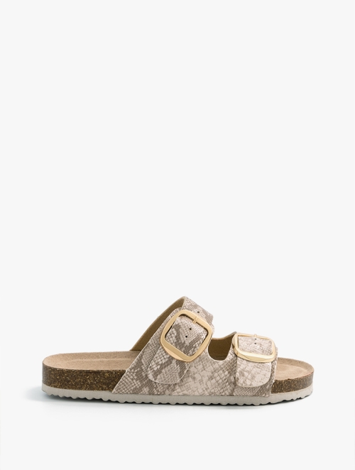 MyRunway | Shop Woolworths Pink Double Buckle Slides for Women from ...