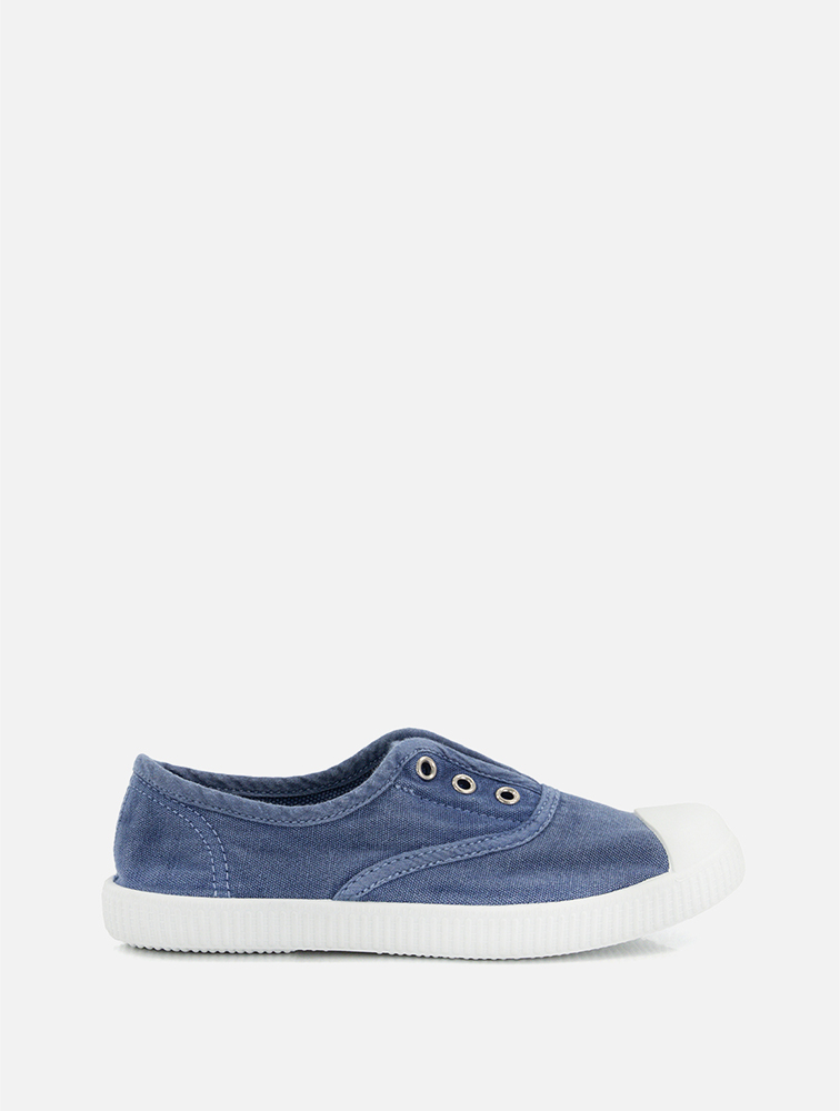 MyRunway | Shop Woolworths Blue Canvas Older Girl Bumper Sneakers for ...