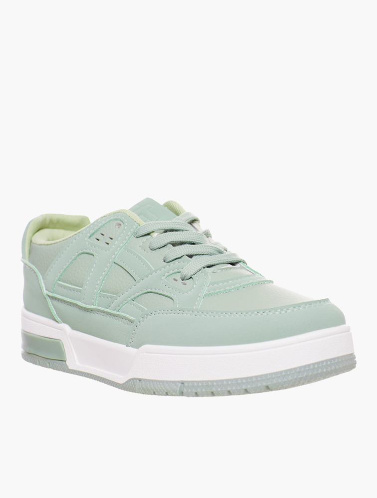 MyRunway | Shop TomTom Mint Green Retro Court-Style Sneakers for Women ...