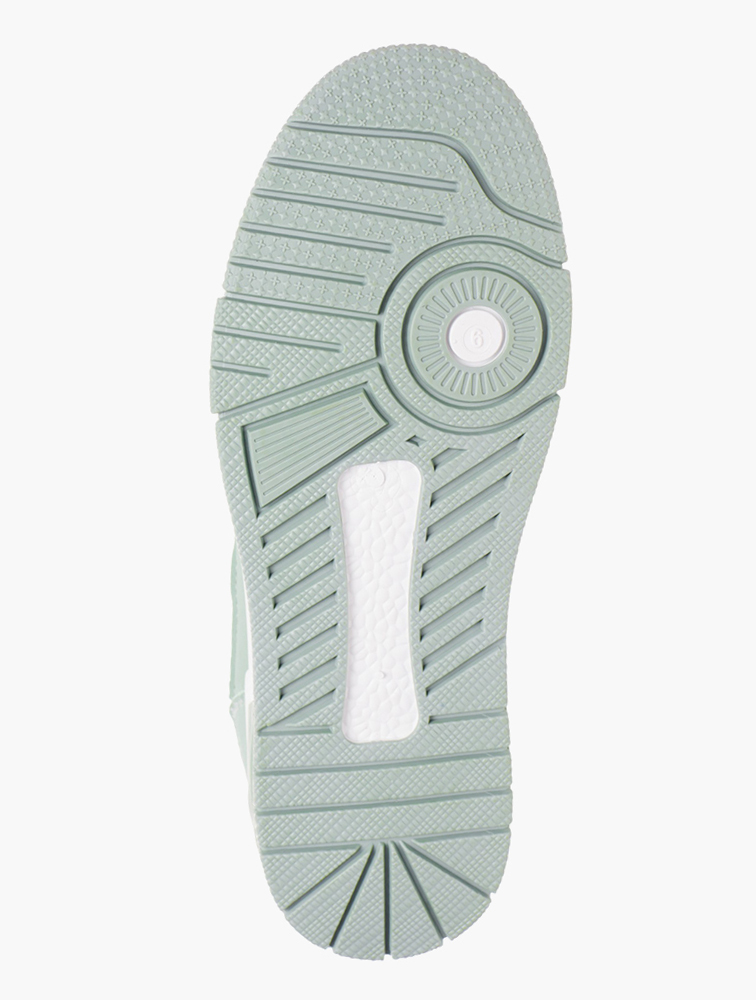 MyRunway | Shop TomTom Mint Green Retro Court-Style Sneakers for Women ...