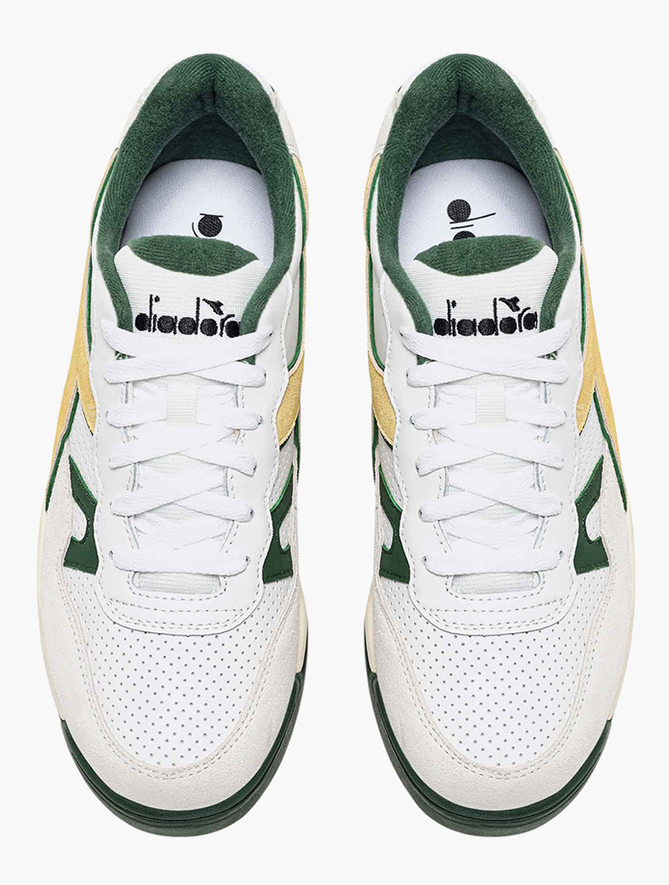 MyRunway | Shop diadora White Multi Winner SL Lace-Up Sneakers for ...