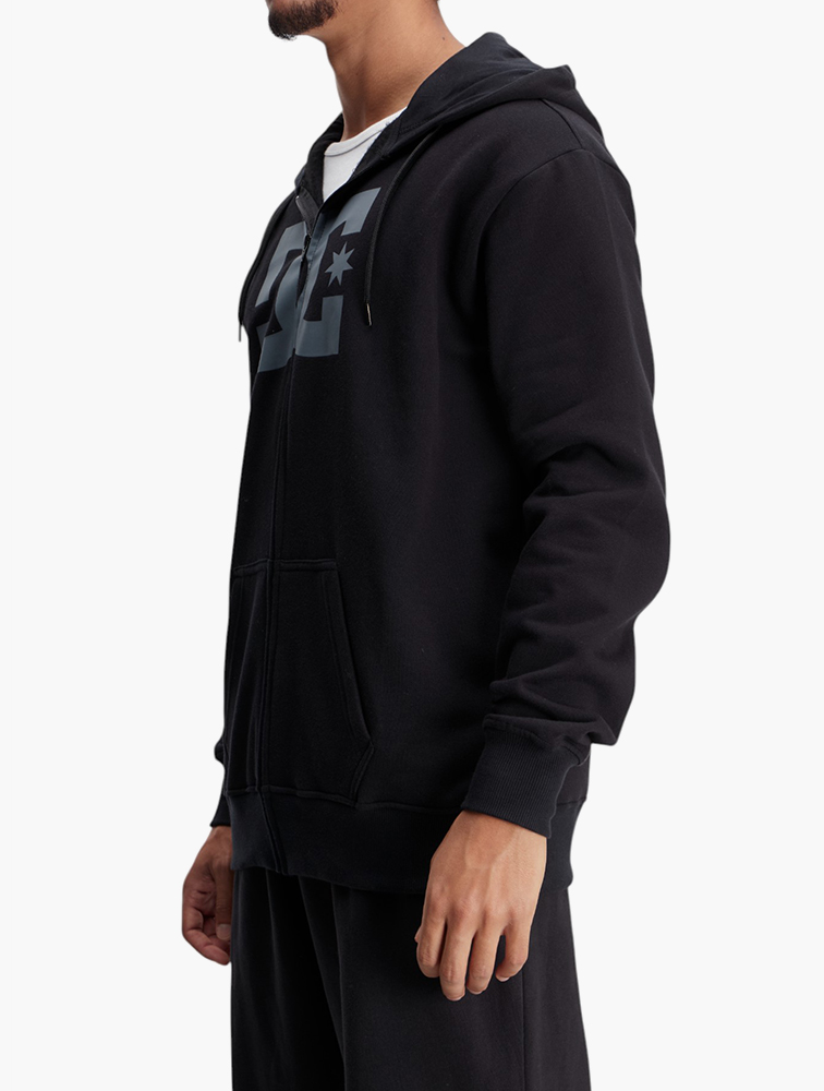 MyRunway | Shop DC Shoes Black Dc Star Zip-Up Hoodie for Men from ...
