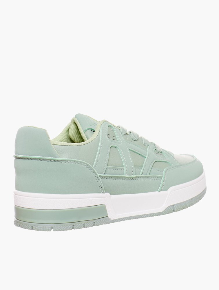 MyRunway | Shop TomTom Mint Green Retro Court-Style Sneakers for Women ...