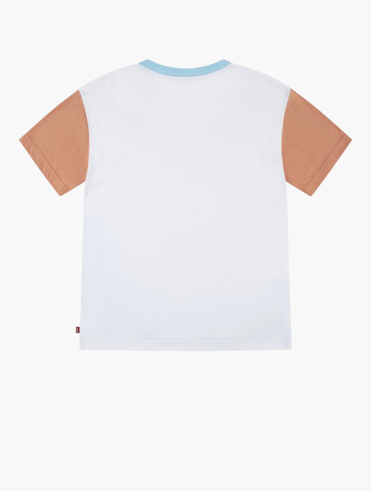 MyRunway | Shop Levi's Clearwater Blue Color Block Pieced Tee for Kids ...